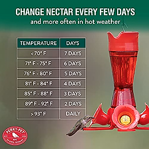 Perky-Pet 255 Hummingbird Nectar 64 Oz Liquid Concentrate - Makes 256 Oz of Hummingbird Nectar