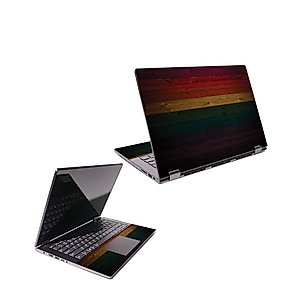 MightySkins Skin Compatible with Lenovo Flex 6 14" (2018) - Wood Style | Protective, Durable, and Unique Vinyl Decal wrap Cover | Easy to Apply, Remove, and Change Styles | Made in The USA