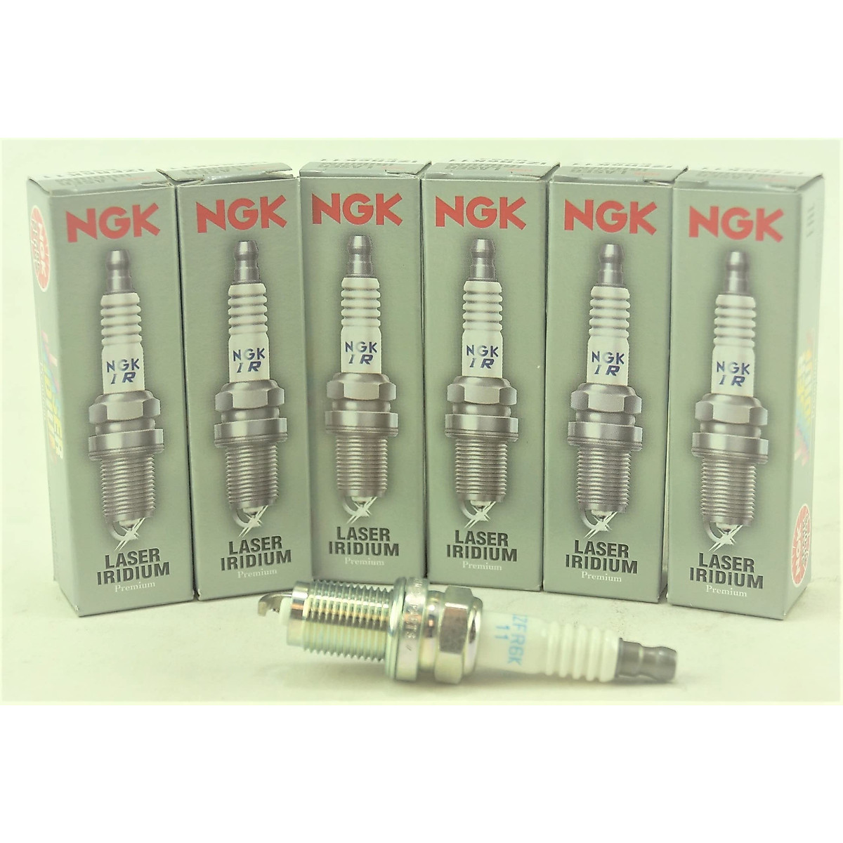 NGK 6994 IZFR6K-11 Laser Iridium Spark Plugs 6-PCS