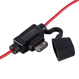 Antenna Amplifier, Signal Booster Universal 12V Car FM AM Radio Antenna Signal Reception Amplifier Booster High Gain Low Noise HD 25dB