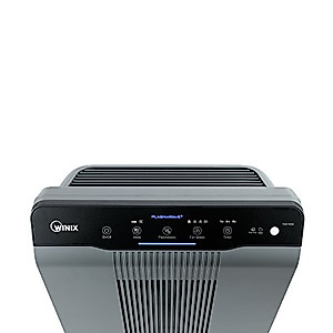 Winix 5300-2 Air Purifier with True HEPA, PlasmaWave and Odor Reducing Carbon Filter,Gray Medium