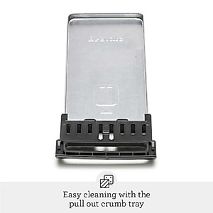 Breville Bit More Toaster 2 Slice BTA70XL, Brushed Stainless Steel