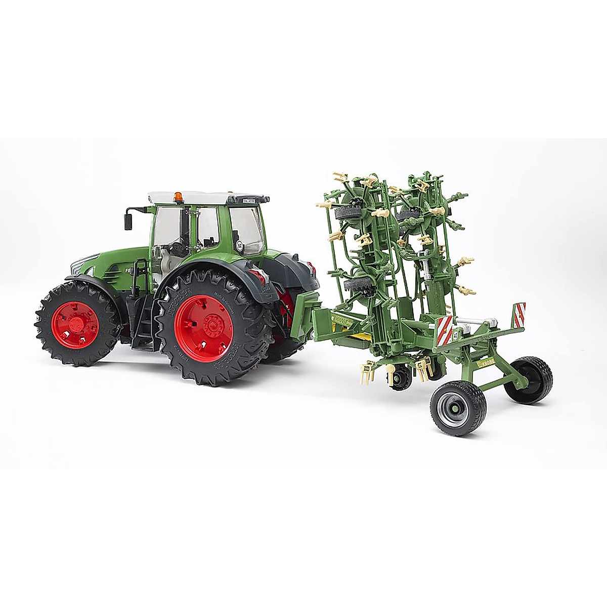 Bruder Krone Trailed Rotary Tedder With Running Gear