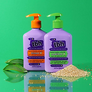 TBH Teen and Kids Shampoo for Oily Hair, Sulfate and Paraben Free - 12 oz