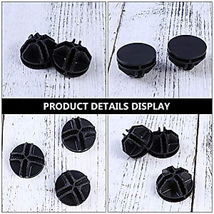 DOITOOL Metal Cabinets 30pcs Wire Cube Connectors ABS Plastic Wire Grid Cube Organizer for Modular Closet Storage Organizer and Wire Shelving Black Metal Shelving Rack