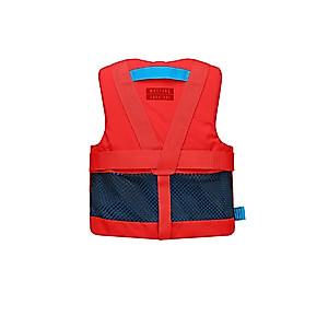 Mustang Survival - Youth Foam Life Jacket - Azure Blue, Young Adult (88 lbs - 110 lbs)