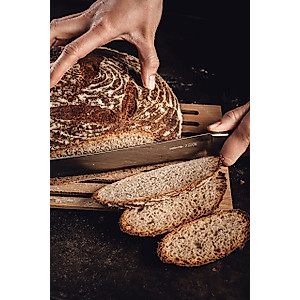 F. DICK – 1905 Utility Knife - Serrated knife with 10.2" blade & 56 HRC - Ideal for bread, fruit & vegetables - Stainless steel - Ultra sharp - Ergonomic handle - High carbon