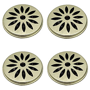 Minelife 4 Pack Mosquito Coil Holder, Mosquito Coil Incense Burner with Cover for Outdoor Use, Deck, Patio, Pool Side, Camping, Hiking and Fishing