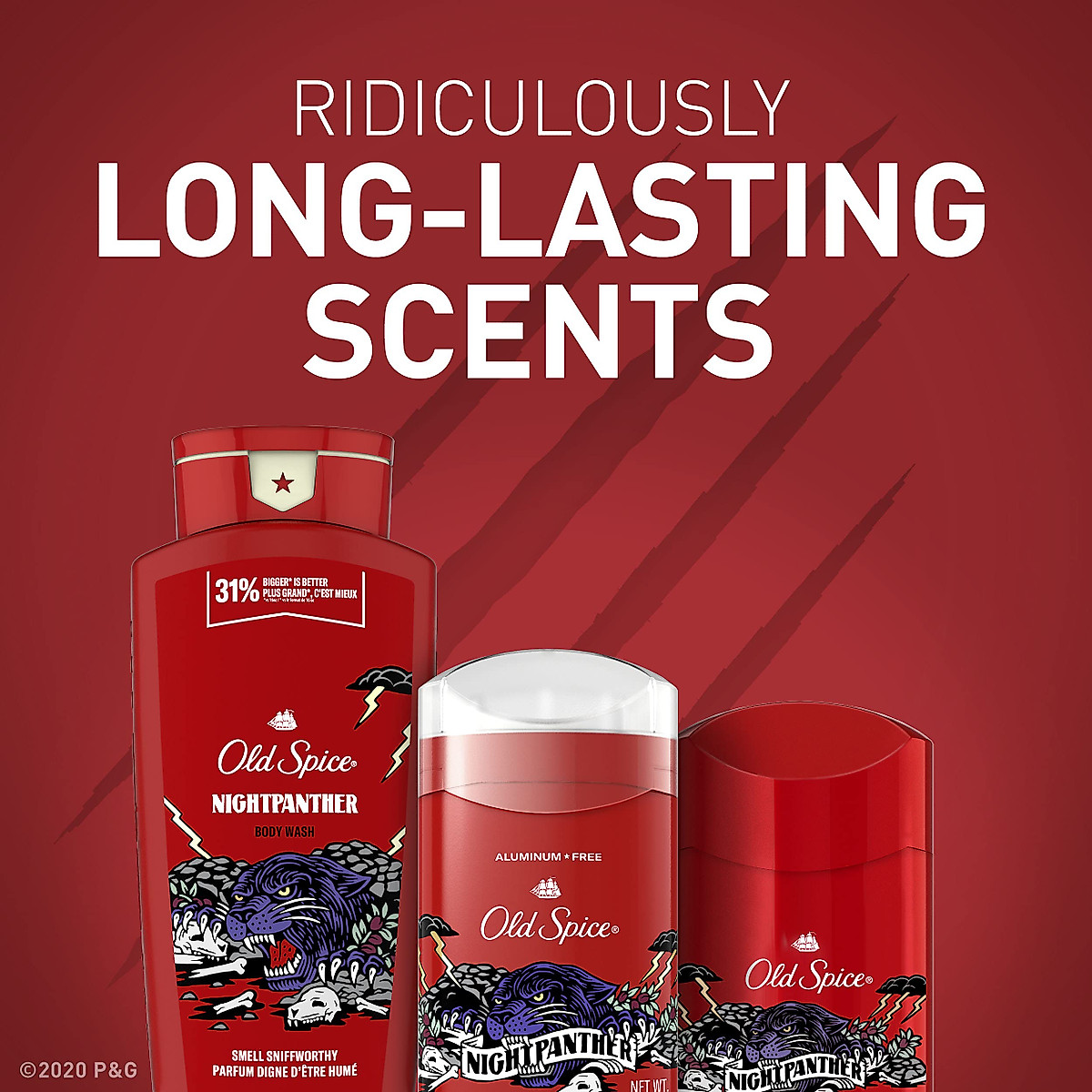 Old Spice Anti-Perspirant Deodorant for Men, NightPanther, 2.6 oz