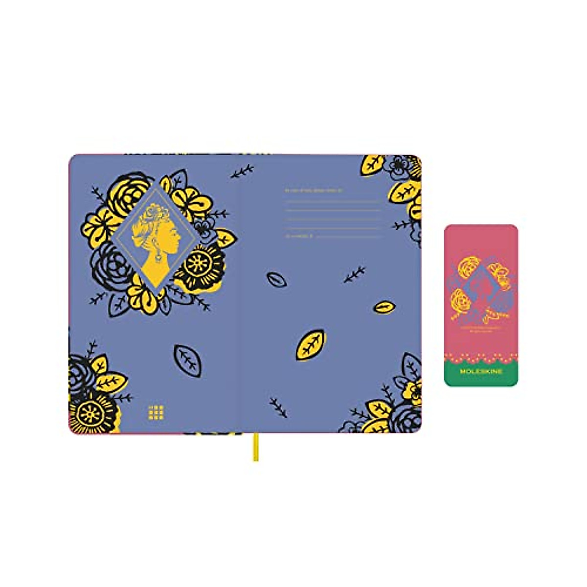 Moleskine Limited Edition Frida Kahlo 12 Month 2023 Weekly Planner, Hard Cover, Large (5" x 8.25"), Pink