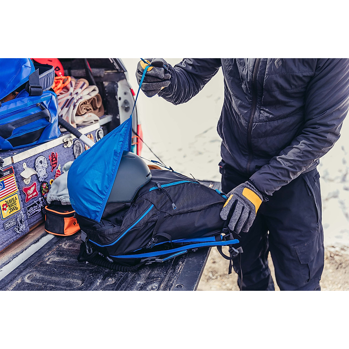 Gregory Mountain Products Targhee Ft 24, Ozone Black, Md/Lg