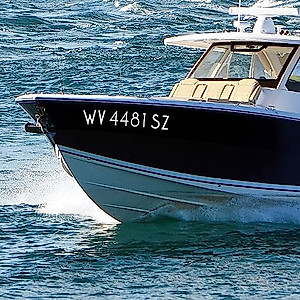 2 inch Self-Adhesive Vinyl Letters Numbers Kit, Modern Mailbox Numbers Sticker for Mailbox, Signs, Window, Door, Cars, Trucks, Home, Business, Address Number, Name, Craft (Lavender)