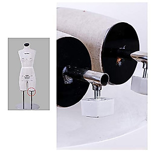 Tailors Dummy Mannequins Small Female Tailor Dummy, 1:2 Scale Dress Form Mannequin Dressmakers Manikins Adjustable Height Decoration Accessories Dressform Mannequin
