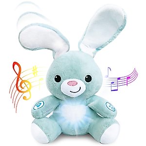 Bunny Stuffed Animal - Interactive Soft Plush Peekaboo Bunny, 16 inches Tall. Peek a Boo Animal Toy. for Ages 6 Months to 5 Year Old