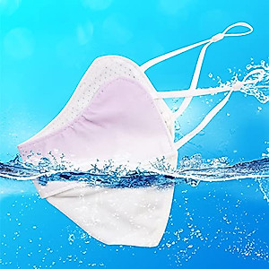 Ligart 2 Pieces Breathable UV Face Mask Washable Reusable Windproof Sun Protection Sports Face Mask for Women Cycling Working