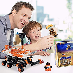 BanBao Toy Building Sets, Building Blocks Mars Rover Model Kit, Building Toys for Kids, Astronaut Toys, Space Toys for Boys 5-12, Collectibles New 2021 (265 Pieces)