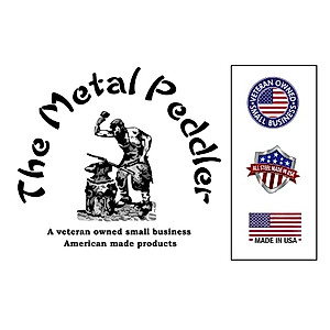 The Metal Peddler GSP on Point - German Shorthaired Pointer Dog - Key Holder for Wall - Small 6 inch Wide - Made in USA; Gift for Dog Lovers