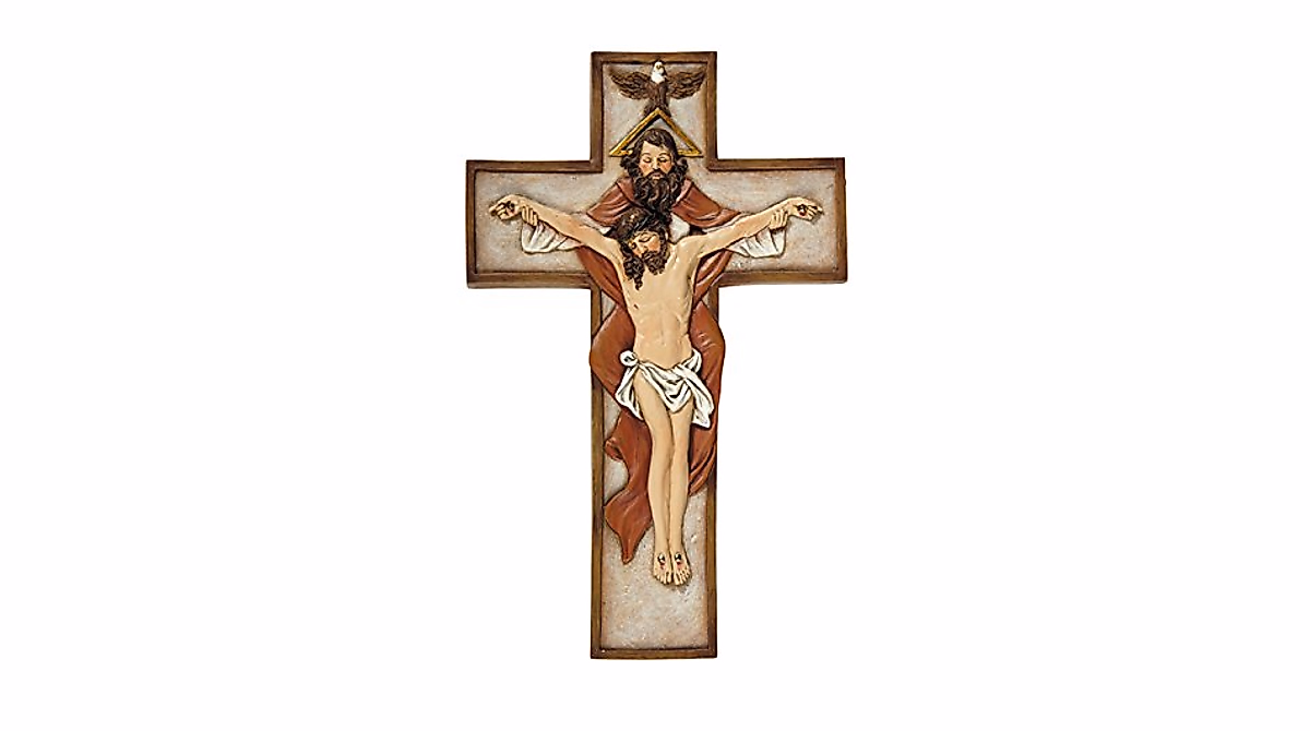 Holy Trinity Wall Cross - Perfect for Home & Gifts