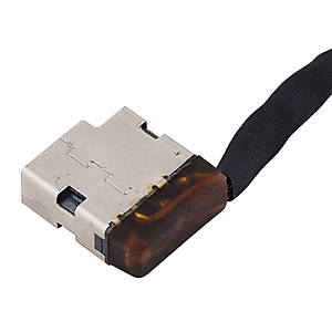 SUNMALL 799736-F57 799736-Y57 DC Jack Power Plug In Charging Port Connector Socket with Wire Cable Harness Compatible with hp 15-AC 15-AC163NR 15-AC063NR 15-AC113CL 15-AC121DX 15-AC161NR series Laptop