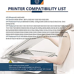 Ankink Compatible Ink Cartridge Replacement for HP 564XL 564 XL Combo Pack for Photosmart 5510 5520 6520 7510 7520 Premium C309A C410A Printer 4 Pack 4 Black