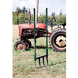 Meadow Creature's All Steel Broadfork: The Peoples Broadfork ,12 tines Green BF-12 BF-12