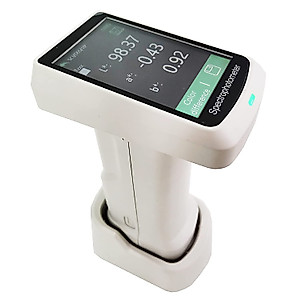YFYIQI Three Apertures Spectrophotometer D/8 SCI SCE Spectrocolorimeter Color Meter Tester Analyzer with Repeatability ≤0.03 Interval 10nm PC Software Mobile App