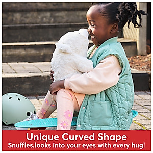 GUND Original Snuffles Teddy Bear, Premium Stuffed Animal for Ages 1 and Up, White, 10”