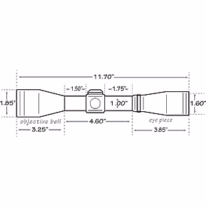 Mueller Optics 2-7×32 Multi-Shot Rifle Scope