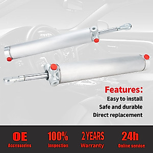 Convertible Top Hydraulic Cylinders Lift Arms Replacement for 1999 2000 2001 2002 2003 2004 Ford Mustang & Cobra, Cylinder Arm Pair Replaces# XR3Z-7650600-A