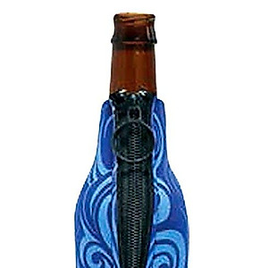 Bottle Coolie Wrap Tribal Honu Turtle Wave
