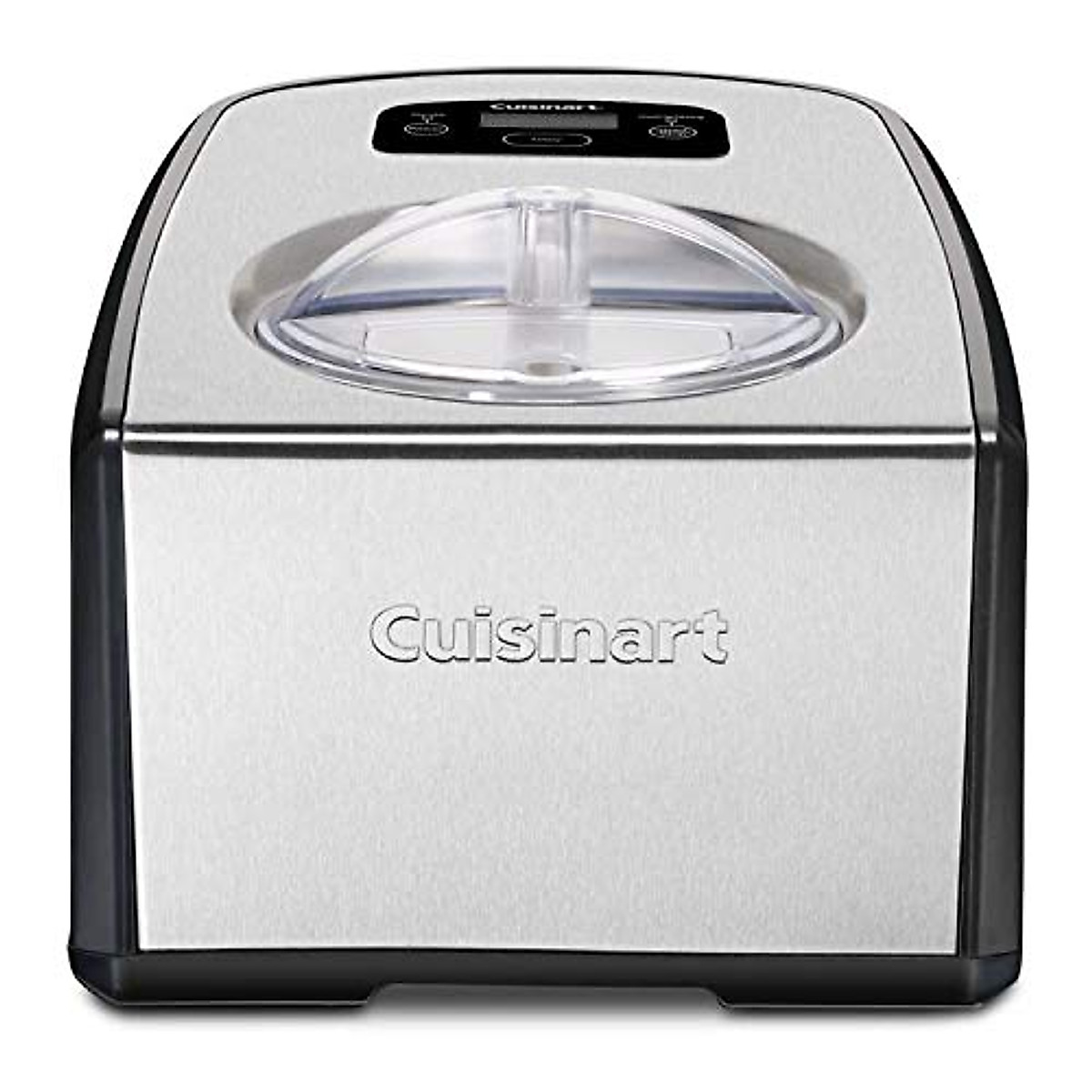 Cuisinart ICE-100 Compressor Ice Cream and Gelato Maker Bundle with Ice Cream Homemade Ice Cream and Dessert Book (2 Items)