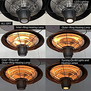 SPACE HEATER Garden Heater Outdoor Heater Patio Heaters Warmer Indoor