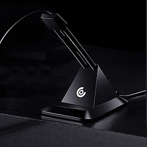 CASETHRONE Gaming Mouse Cable Management V2,aBell Mouse Bungee V2 Device for Esports FPS Game (Black)