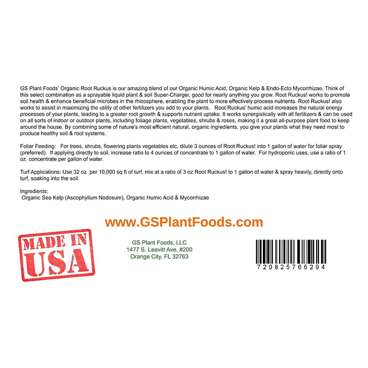 All Natural Root Ruckus (1 Gallon)