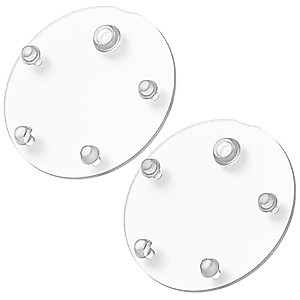 Replacement for Vormax Toilet Tank Silicone Flapper Seal Gasket 3'', 2 Pack Upgraded TPU Material for American Standard Toilets NO.7381424-100.0070A Toilet Tank Parts Flush Valve Seal UIInosoo