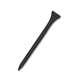 PRIDE GOLF TEE unisex adult 100 Count Bag Golf Tees, Black, Count US