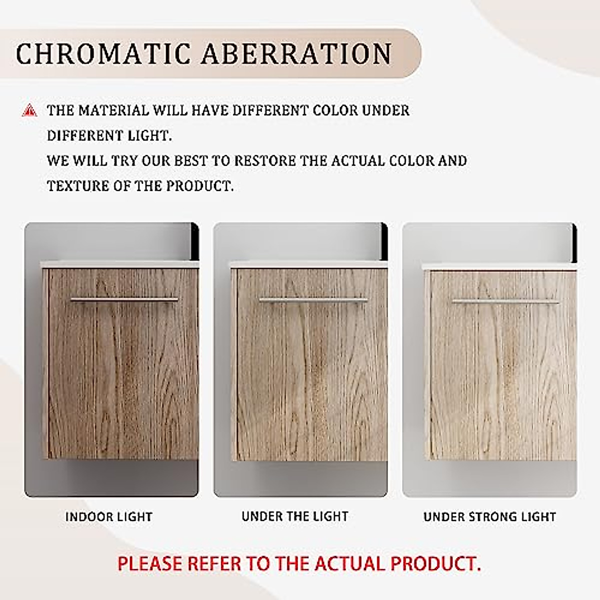 48" Large Wall Mounted Bathroom Vanity Cabinet with Sink Top Combo Set, Single Floating Bathroom Vanity Set with Basin Sink, Hanging Bath Cabinet with Soft Closing Doors