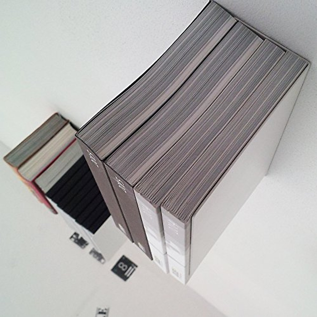SedieDesign Invisible Floating Book Shelf Invisibilia - nr 2 Pieces