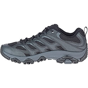 Merrell Men's Moab 3 Edge Hiking Shoe, Black, 12