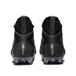 Nike Alpha Huarache 8 Elite CW4440-011 Black-Grey Men's Lacrosse Cleats 8.5 US