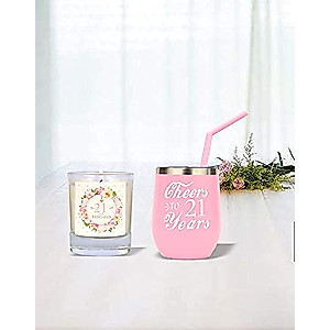 MEANT2TOBE 21st Birthday Gifts for Women, 21st Birthday, 21st Birthday Tumbler, 21st Birthday Decorations for Women, Gifts for 21 Year Old Woman, Turning 21 Year Old Birthday Gifts Ideas for Women