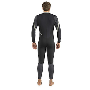Cressi Bahia Flex 2.5mm Man, Black/Silver, L