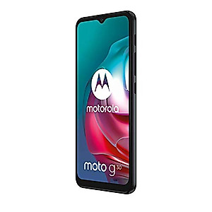 Moto G30 (128GB, 6GB) 6.5" Dual SIM GSM Unlocked 4G LTE, International Model XT2129-2 (Dark Pearl)