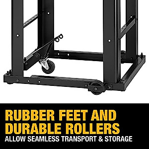 DEWALT Planer Stand with Integrated Mobile Base, 24” x 22” x 30” (DW7350)