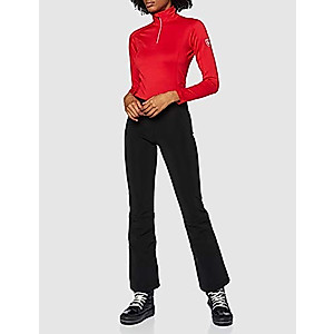 Rossignol Classique 1/2 Zip Fleece, Women, Carmin, L