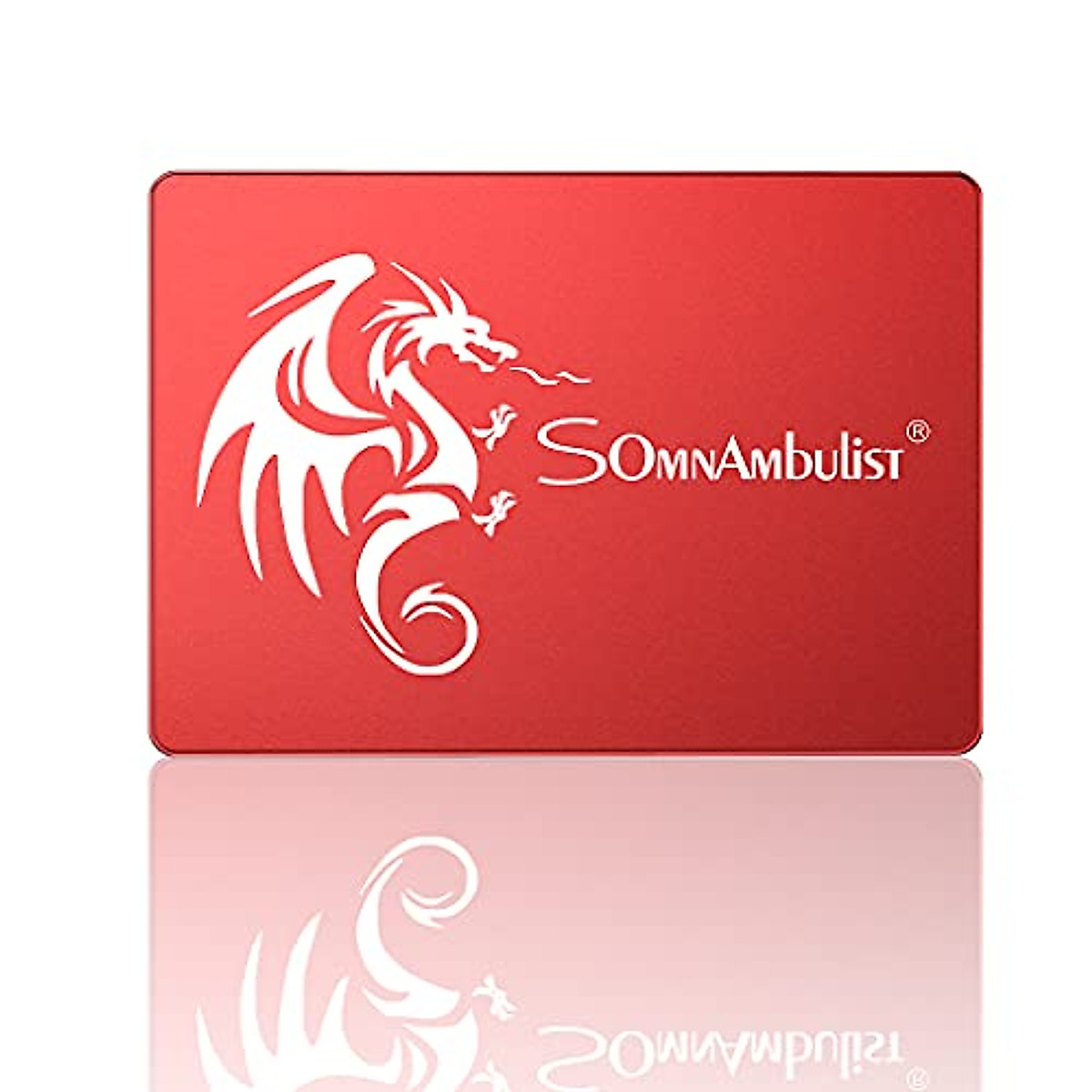 Somnambulist 120GB 240GB 480GB SATA3 SSD Hard Drive 2.5 inch Solid State Drive SSD (Red Dragon-120G)