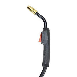 150 Amp MIG Gun Torch Replacement for Miller - 12 Feet Cable - Two-Pin Signal Connector
