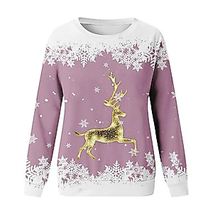 Ugly Christmas Sweater for Women Sweater Dress tee Shirt Shirt Pullover tee Novelty Funny Knit Sweater Work Office Business Lantern Sleeve Shirt Jacket Coats Green Cardigan Medieval Dress for Women