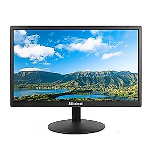 SKitphrati 17 inch PC Monitor LED Monitor 1440x900, 60HZ, 5Ms, 16:10, Viewing Angle 95°(Horizontal),TN Panel, VESA Wall Mountable, VGA & HDMI Port, Black