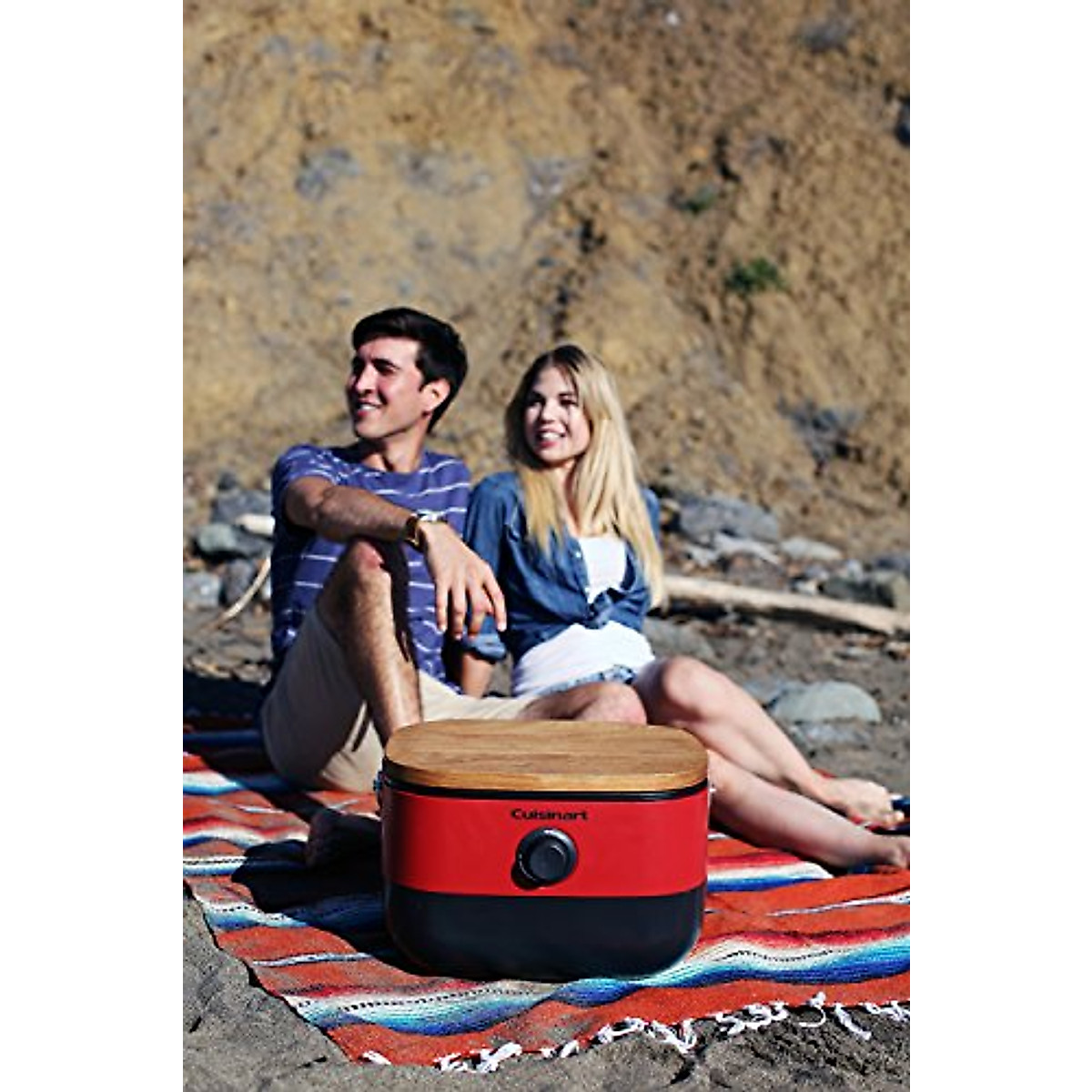 Cuisinart CGG-750 Portable, Venture Gas Grill, Red